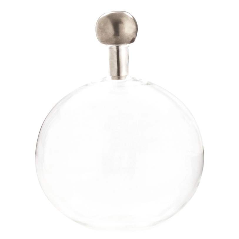 Edgar Nickel Sphere Stopper Decanter | Pulp Design Studios