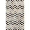 Gray Chevron Rug | Pulp Design Studios